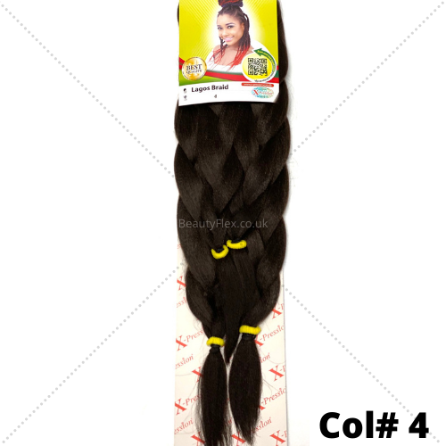 Xpression Lagos Braid Pre Stretched Braiding Hair Extensions | BeautyFlex UK