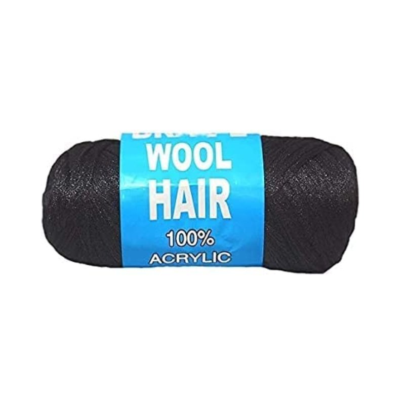 Brazilian Wool hair | Braids Twists | Knitting Brazil Wool | 1 Roll ...