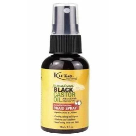 Kuza Jamaican Black Castor Oil Conditioning Braid Spray 59ml ...